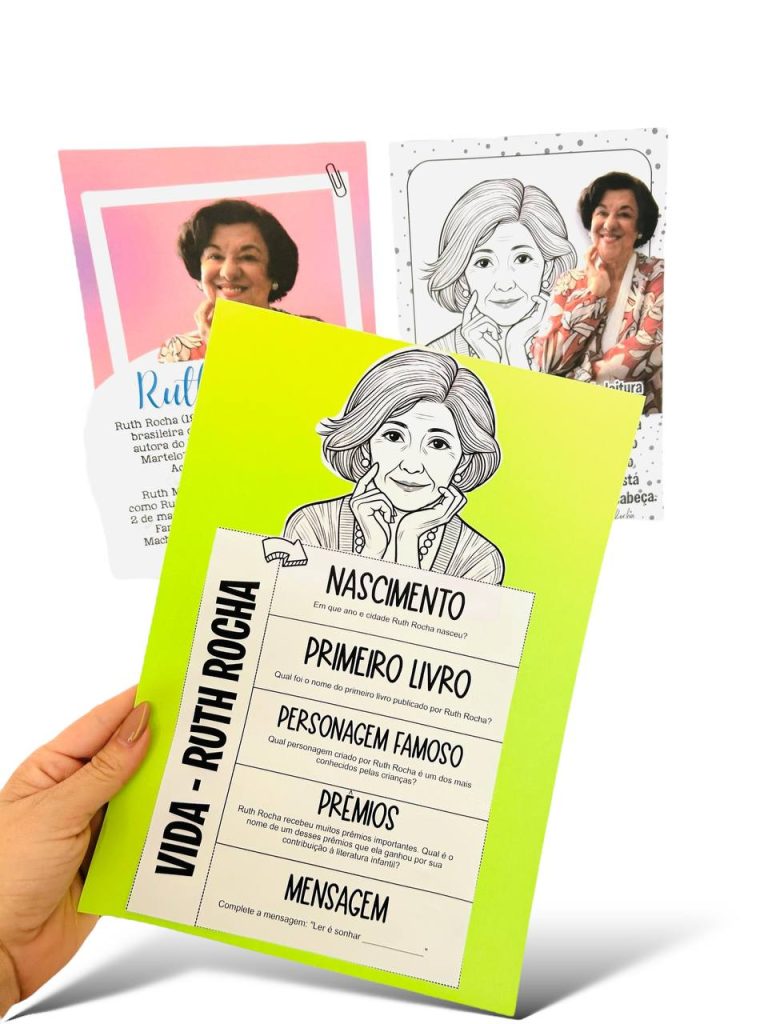Explorando a Vida e Obra de Ruth Rocha – 10 Páginas – Loja atividades ...