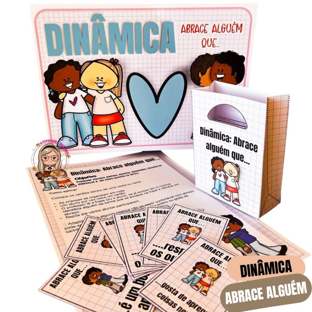 Dinâmica Abrace Alguém Que… – Loja atividades Suzano